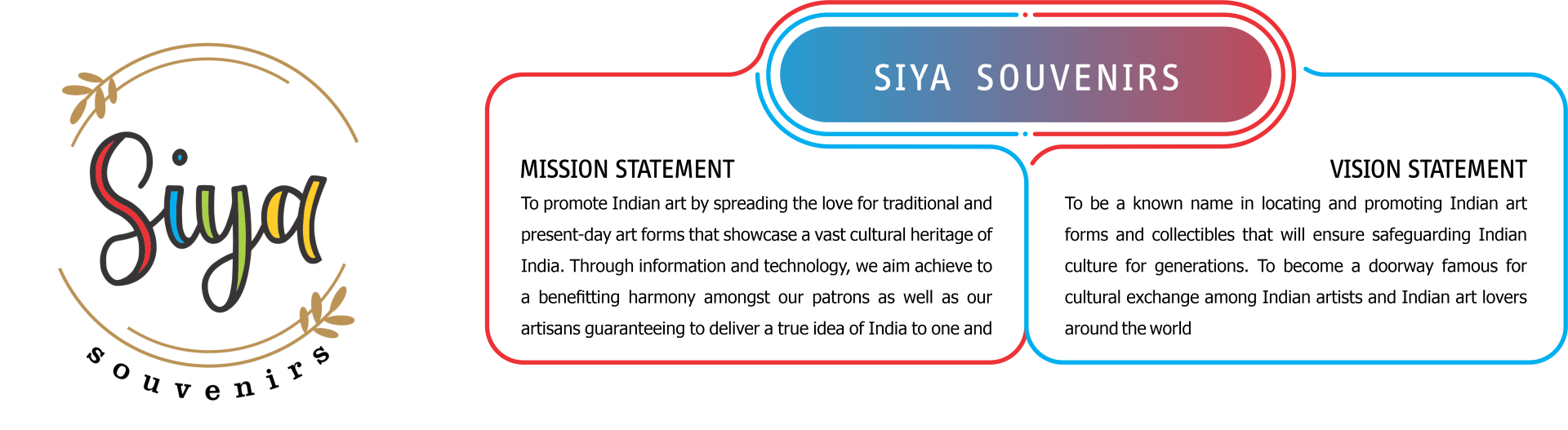 About Us - Siya Souvenirs